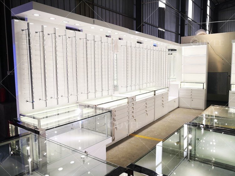 Modern Eyewear Display Cabinets for Retail Stores