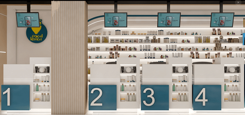 Modern Pharmacy Inside Furniture Layout Design Guide 2025